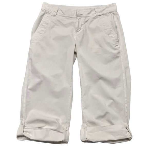 The North Face | Pants & Jumpsuits | The North Face White Cropped ...